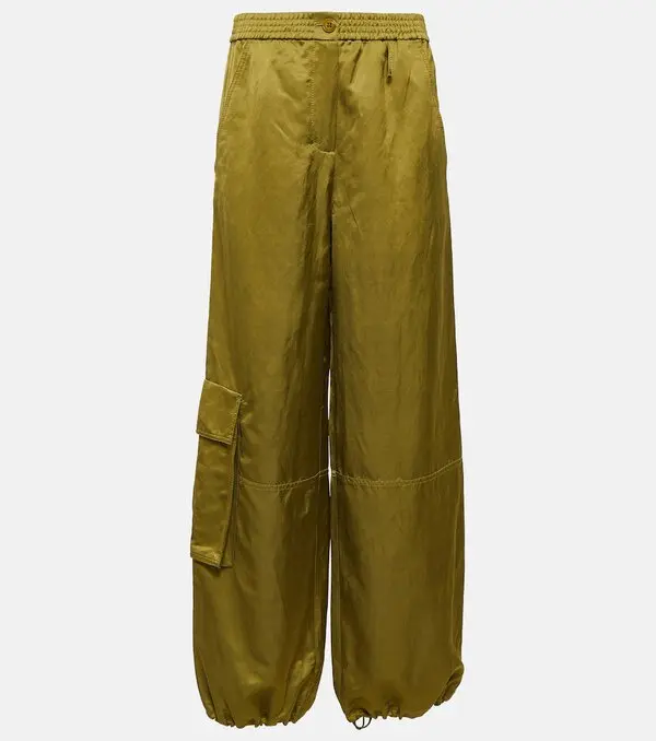 Dorothee Schumacher Cargo Pants - Green