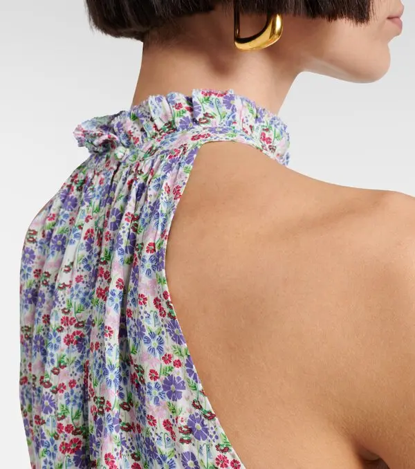 Poupette St Barth Bianca Floral Mini Dress