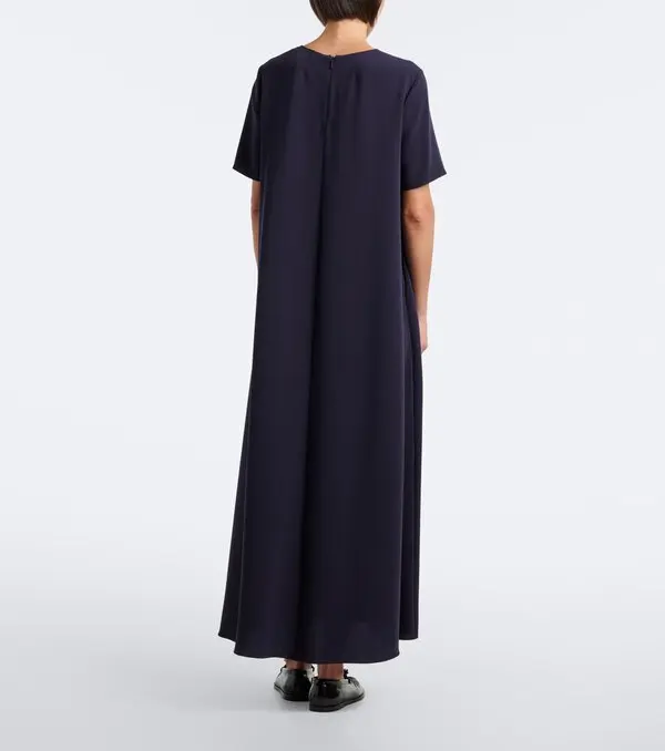 THE ROW Robi T-shirt Maxi Dress - Blue