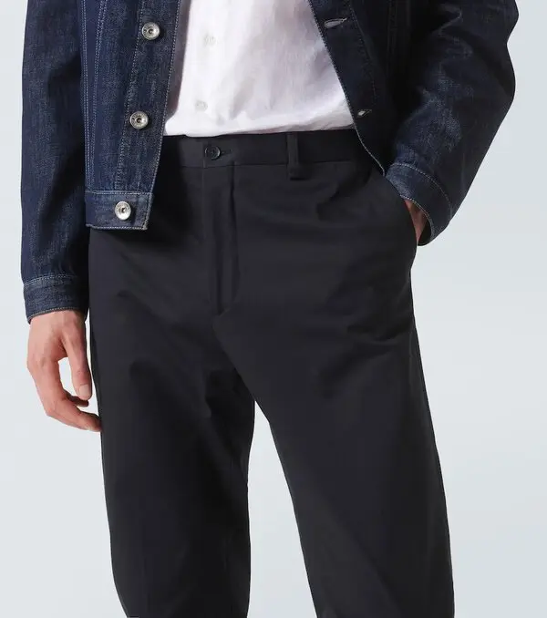 Etro Floral Cotton Jacquard Chinos