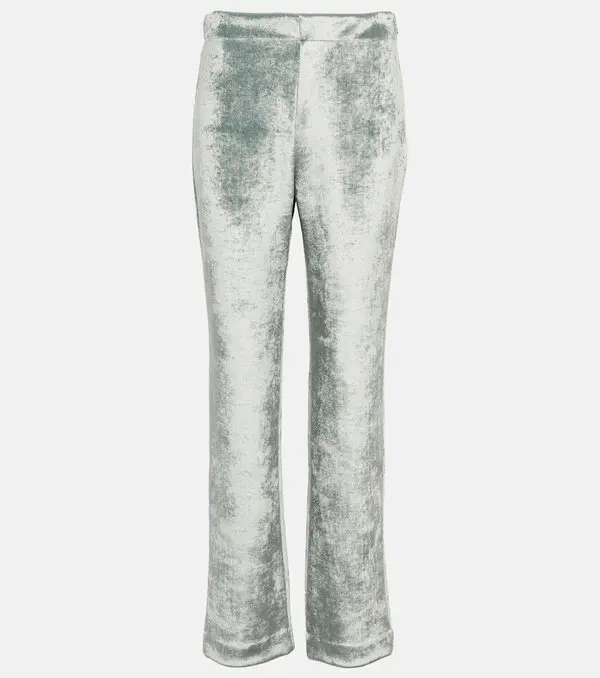 JIL SANDER Straight-leg Wool-blend Trousers