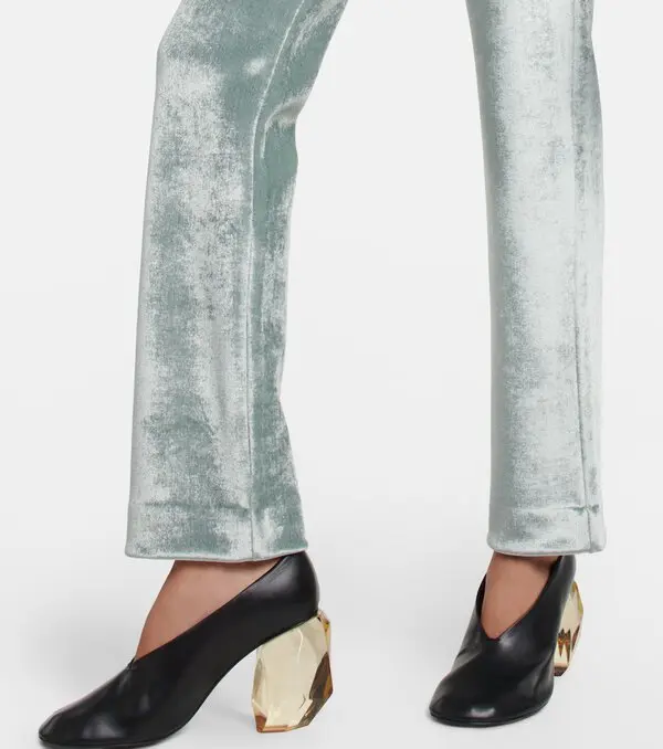 JIL SANDER Straight-leg Wool-blend Trousers
