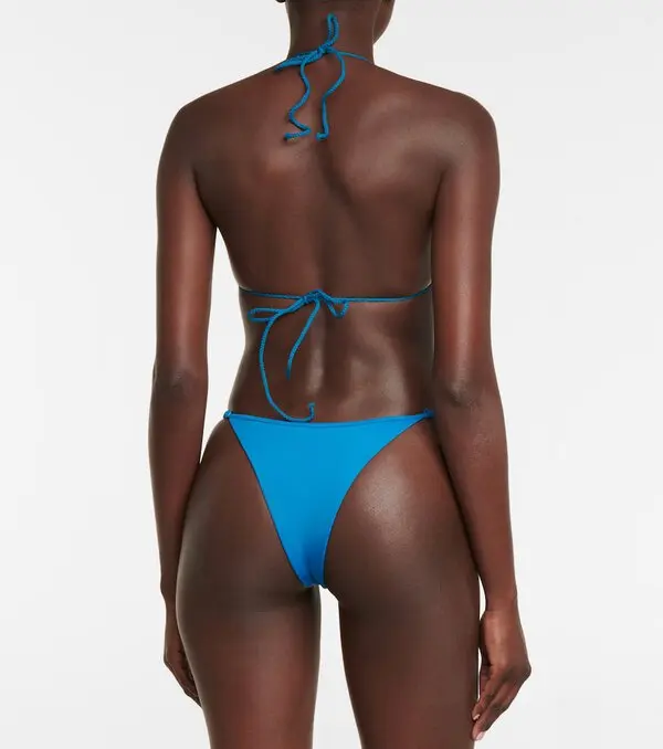 TROPIC OF C Praia Crochet Bikini Top