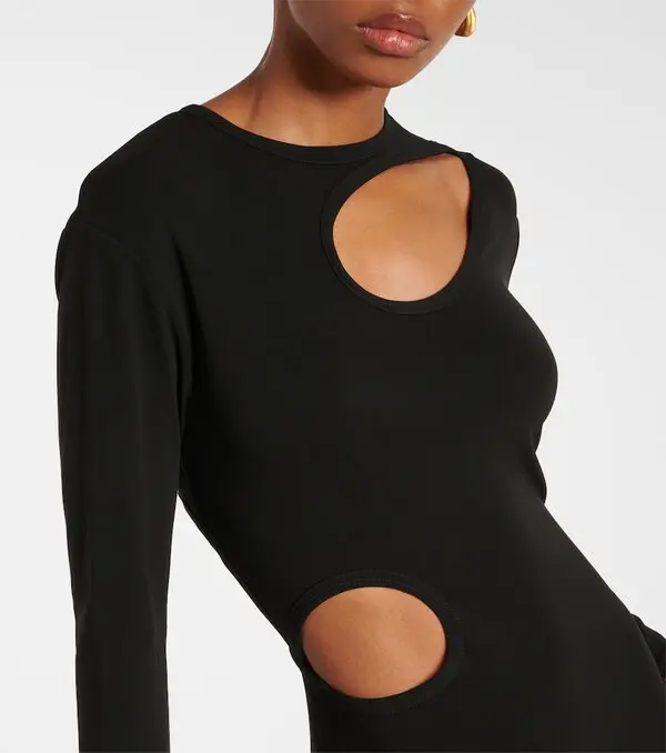 Victoria Beckham Cut Out Maxi Dress