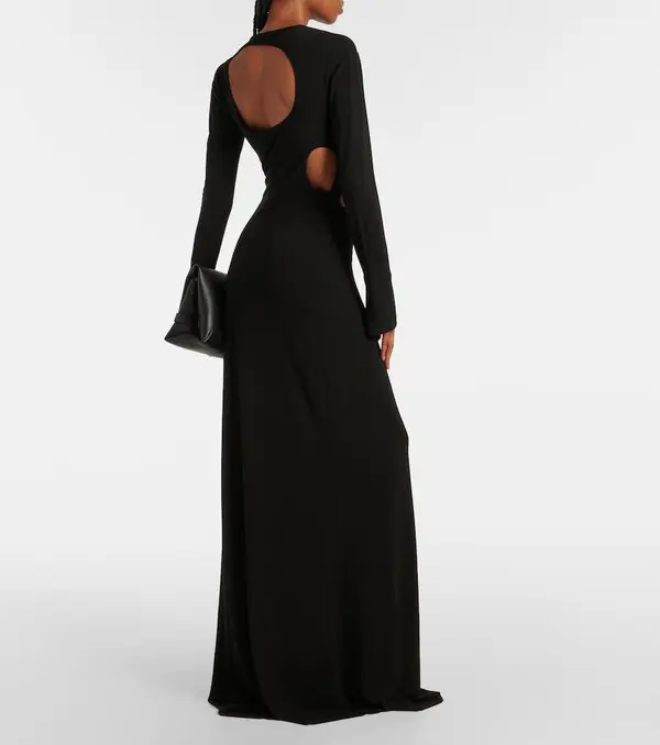 Victoria Beckham Cut Out Maxi Dress