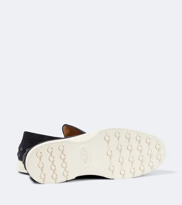 TOD'S Suede Slip-on Loafers