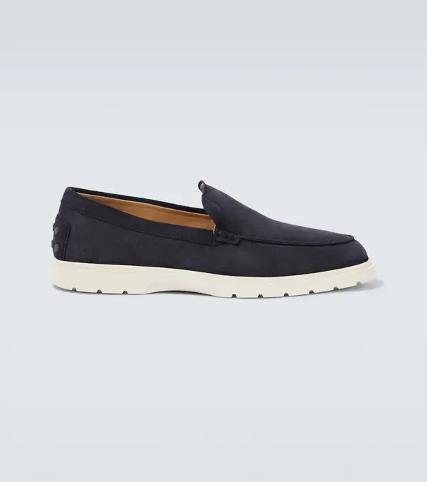 TOD'S Suede Slip-on Loafers