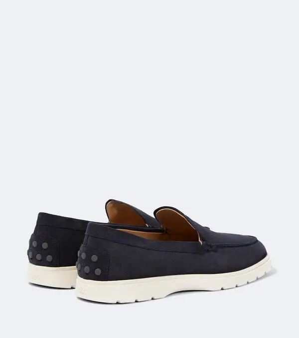 TOD'S Suede Slip-on Loafers