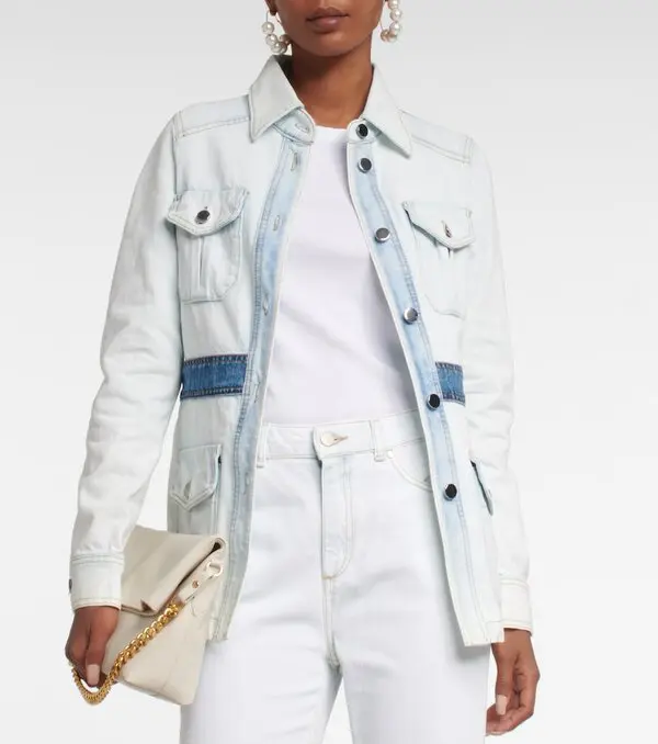 Dorothee Schumacher Patchwork Denim Jacket