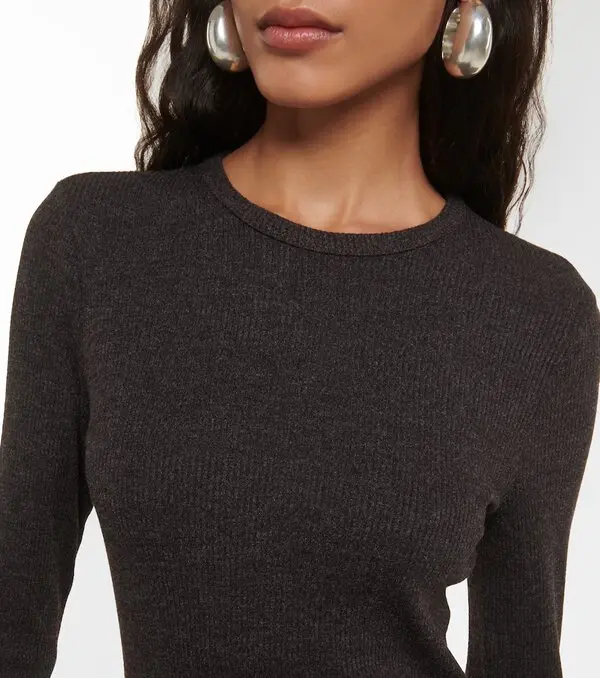 AGOLDE Delphi Top - Brown