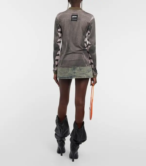 Y/project Printed Long Sleeve Top