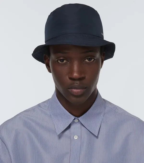 Kiton Logo Bucket Hat