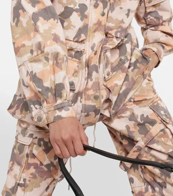 Isabel Marant Étoile Elize Printed Cotton Jacket - Multicoloured