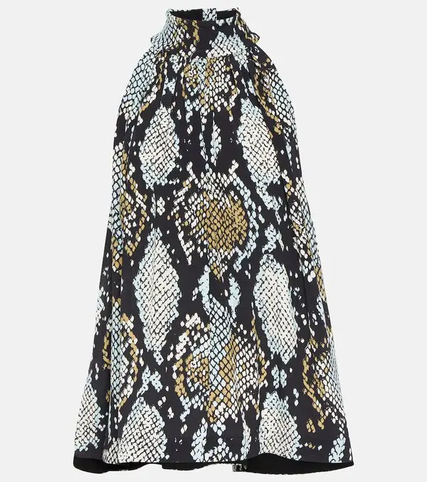 Proenza Schouler Printed High-neck Top - Multicoloured
