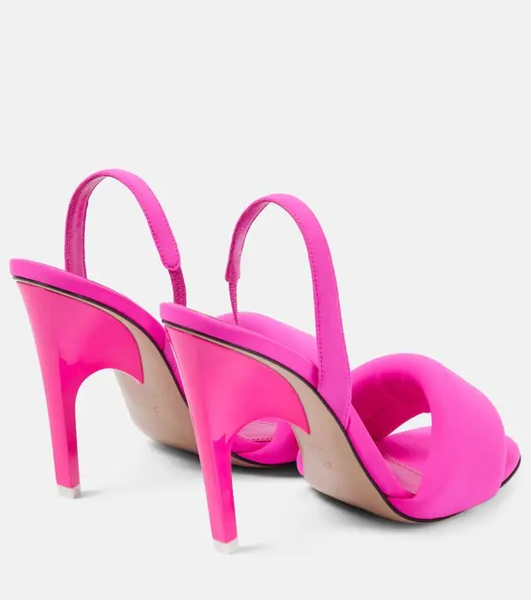 Attico Rem Slingback Sandals - Pink