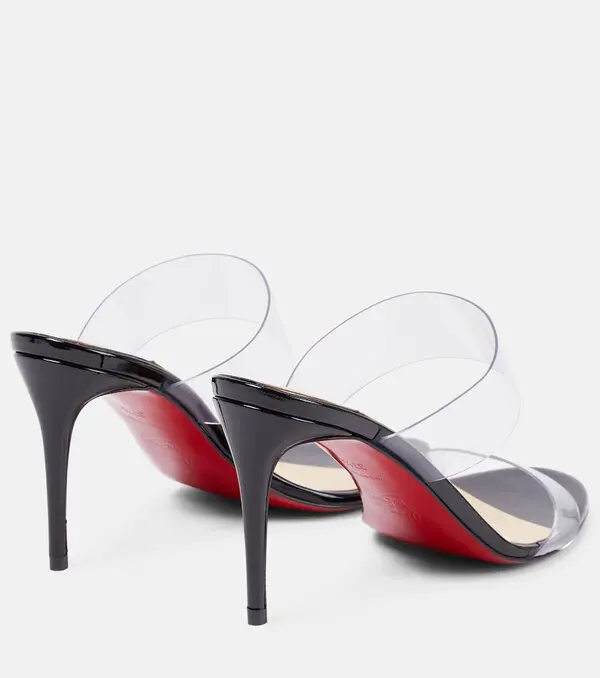 CHRISTIAN LOUBOUTIN Pvc Stiletto Sandals - Multicoloured