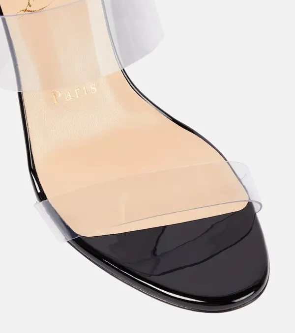 CHRISTIAN LOUBOUTIN Pvc Stiletto Sandals - Multicoloured