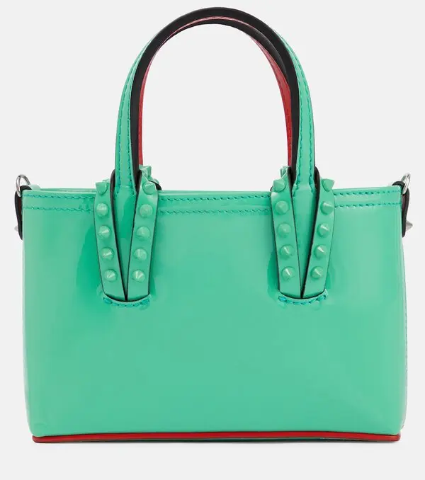 CHRISTIAN LOUBOUTIN Cabata Nano Tote - Green