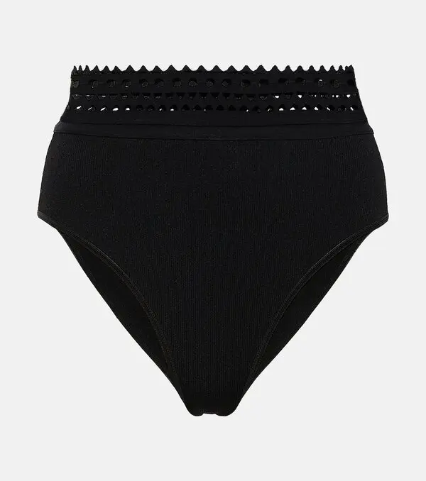 Alaïa Vienne High-rise Briefs - Black