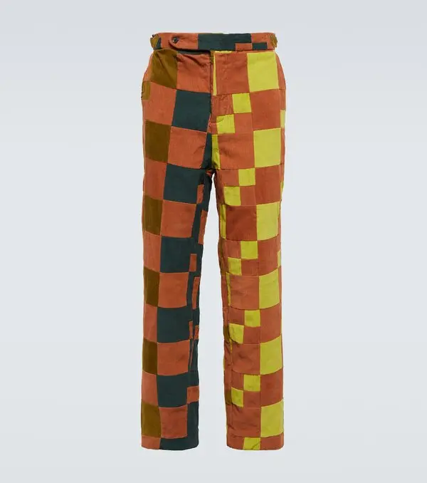 BODE Patchwork Corduroy Pants