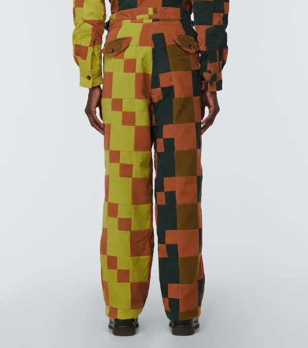 BODE Patchwork Corduroy Pants