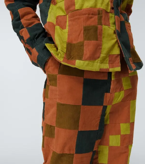 BODE Patchwork Corduroy Pants
