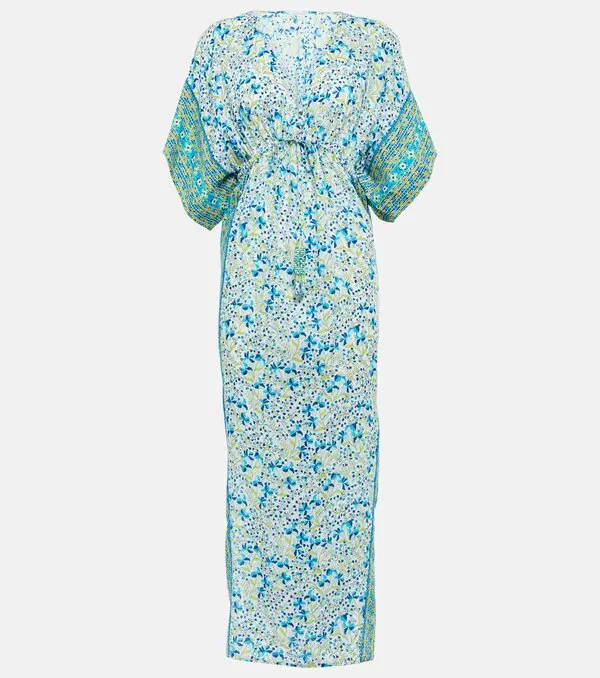 Poupette St Barth Floral Print Maxi Dress