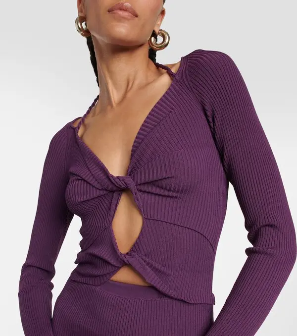 Altuzarra Fotia Cutout Jersey Gown