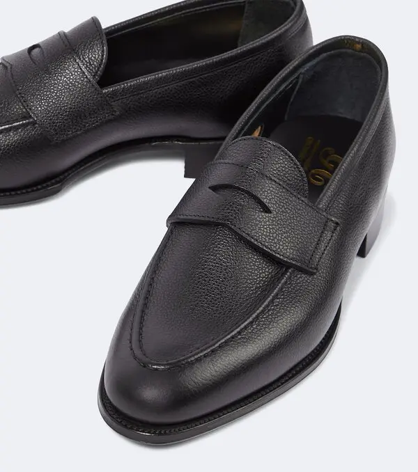 George Cleverley Bradley Ii Leather Penny Loafers