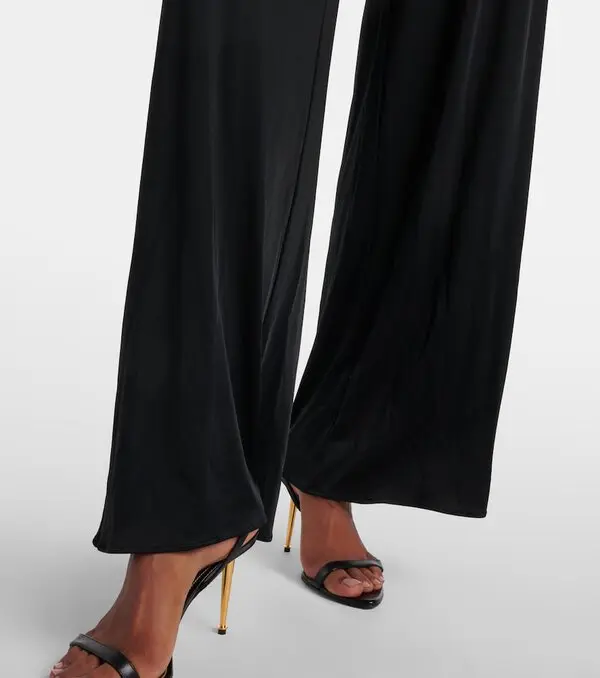 TOM FORD Belted Jersey Jumpsuit