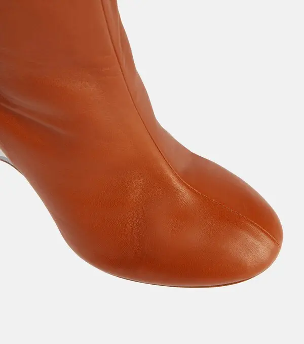 Alaïa Leather Knee-high Boots