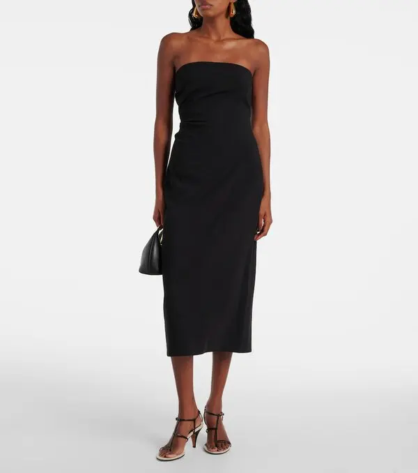 Vince Strapless Midi Dress