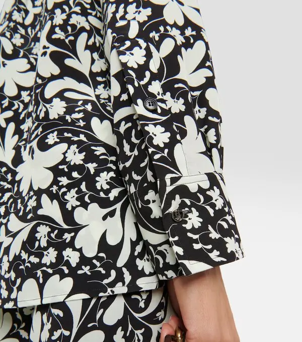 Stella McCartney Printed Silk Shirt