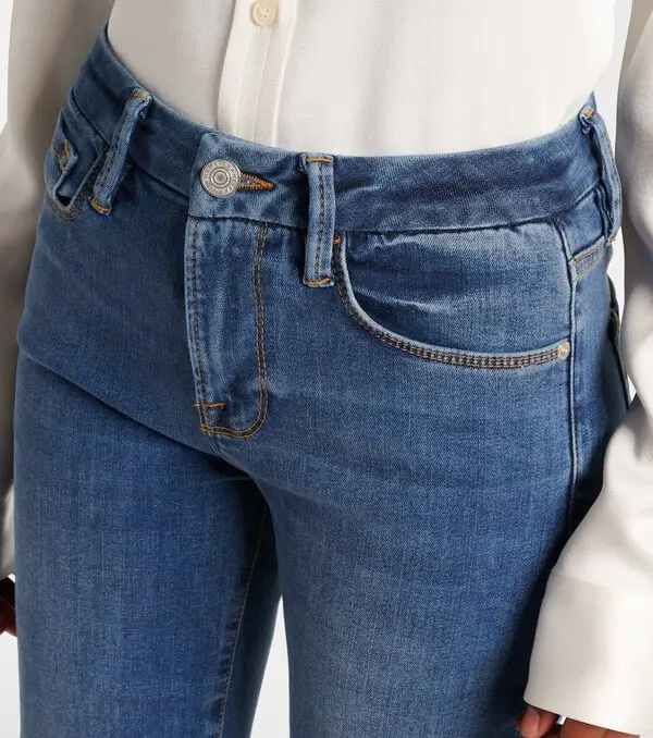 FRAME Le Mini Boot Mid-rise Jeans