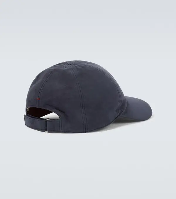 Loro Piana Logo Baseball Cap - Blue