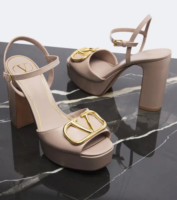 Valentino Garavani Vlogo Platform Sandals
