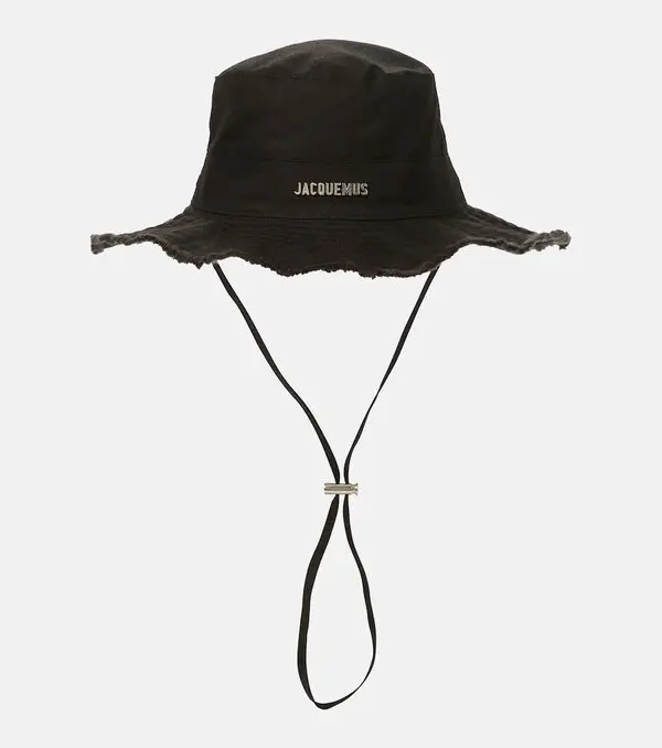 Jacquemus Le Bob Artichaut Bucket Hat - Black