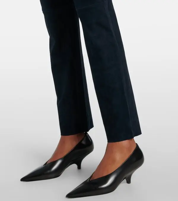 Stouls Jacky Suede Slim Pants - Blue