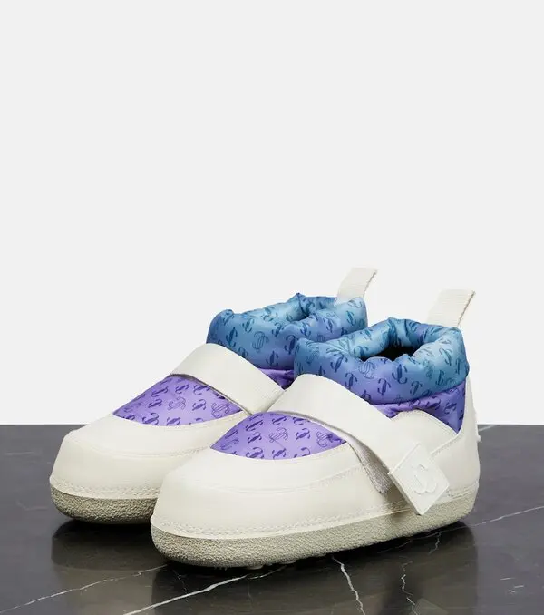 JIMMY CHOO Yuko Flat Ankle Boots - Multicoloured