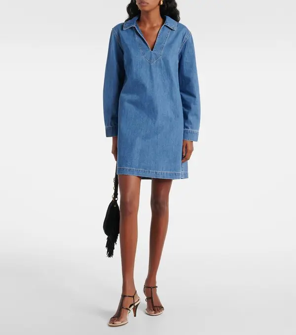 Veronica Beard Denim Minidress