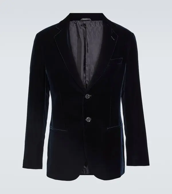 Giorgio Armani Velvet Tuxedo Jacket