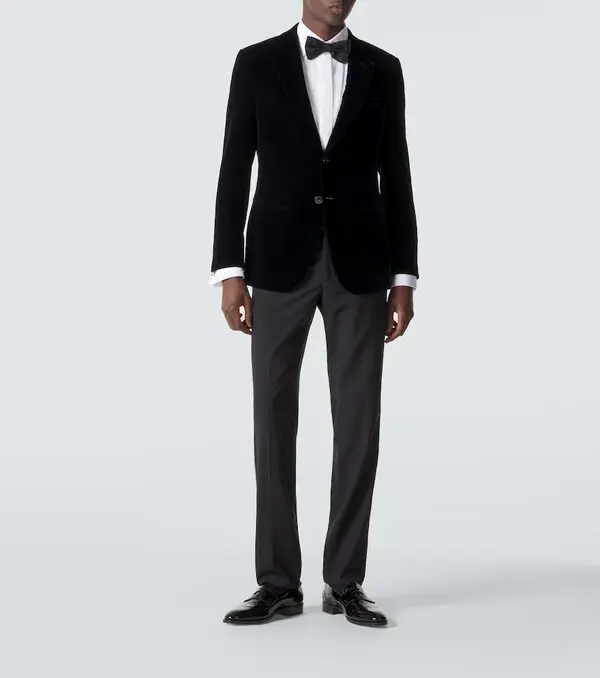 Giorgio Armani Velvet Tuxedo Jacket