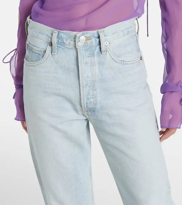 AGOLDE 90's Mid-rise Straight Jeans In Revive