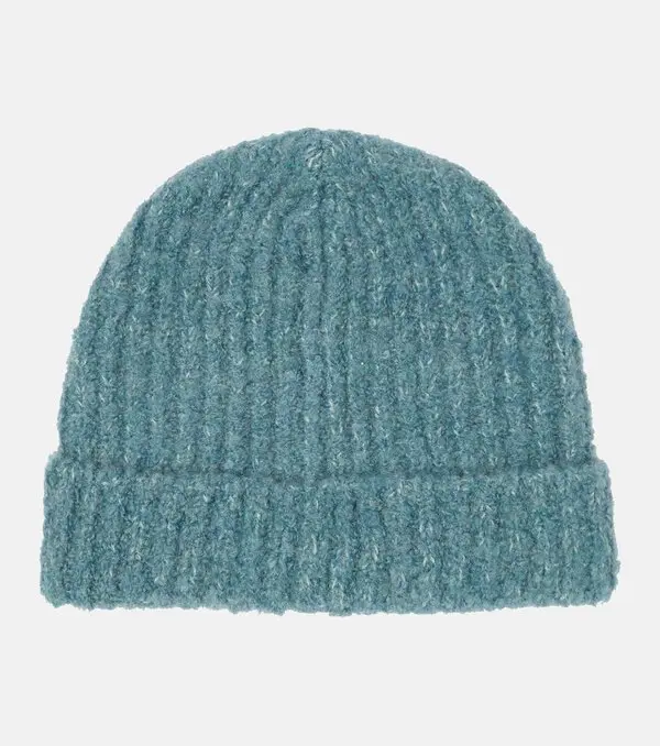 GOD'S TRUE CASHMERE Ribbed Boucle Beanie