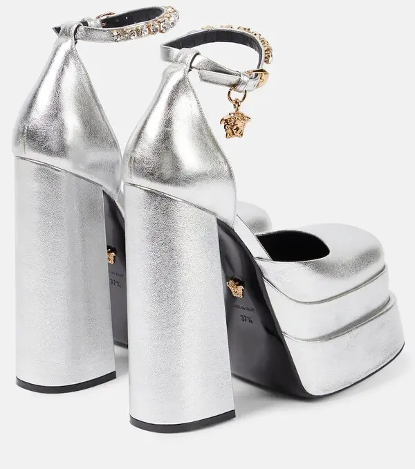 Versace Medusa Aevitas Platform Pumps