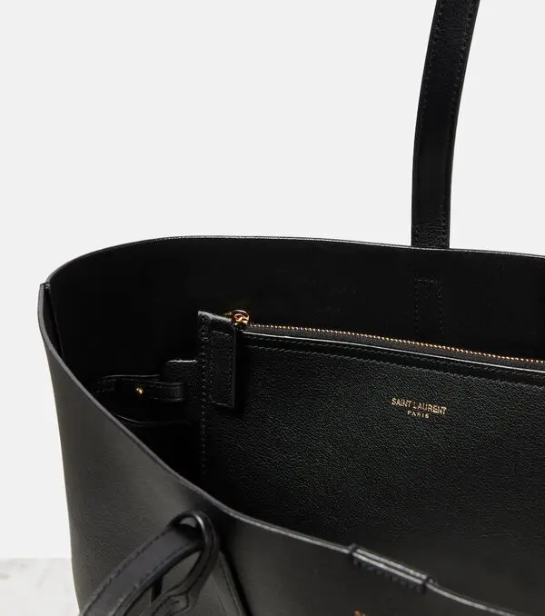 Saint Laurent Shopping East West Tote Bag - Black