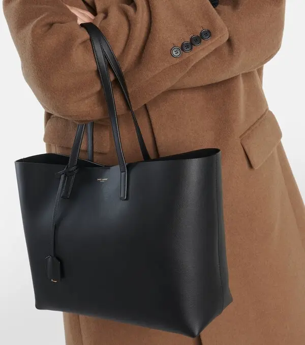 Saint Laurent Shopping East West Tote Bag - Black