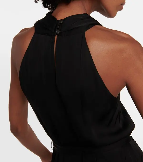 Velvet By Graham & Spencer Halterneck Midi Dress