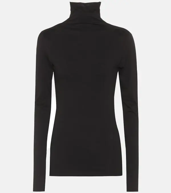 Velvet By Graham & Spencer Talisia Cotton Turtleneck Top