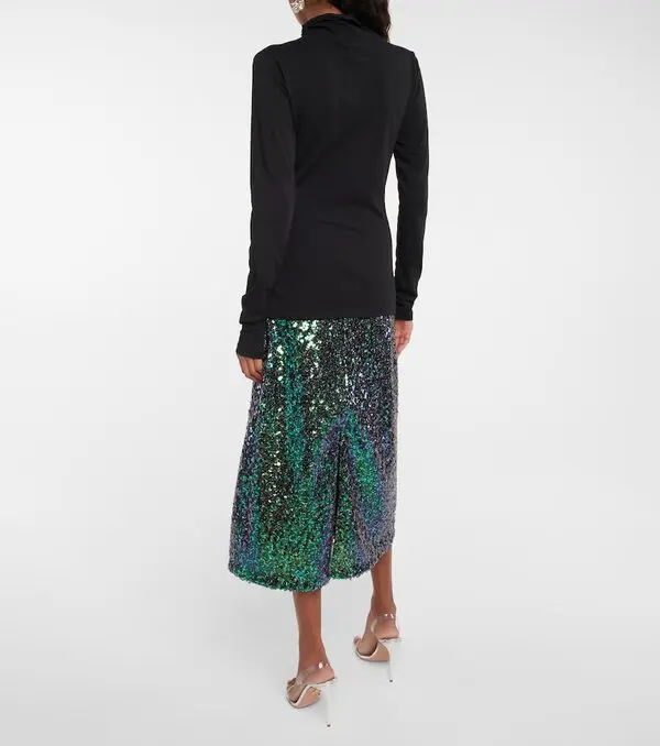 Velvet By Graham & Spencer Talisia Cotton Turtleneck Top